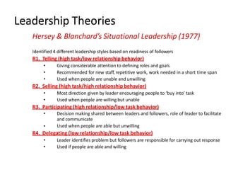 Leadership Concept, Theories and Styles | PPTX