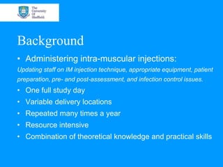 A blended learning approach for study days wrltf30 mar12_final | PPT