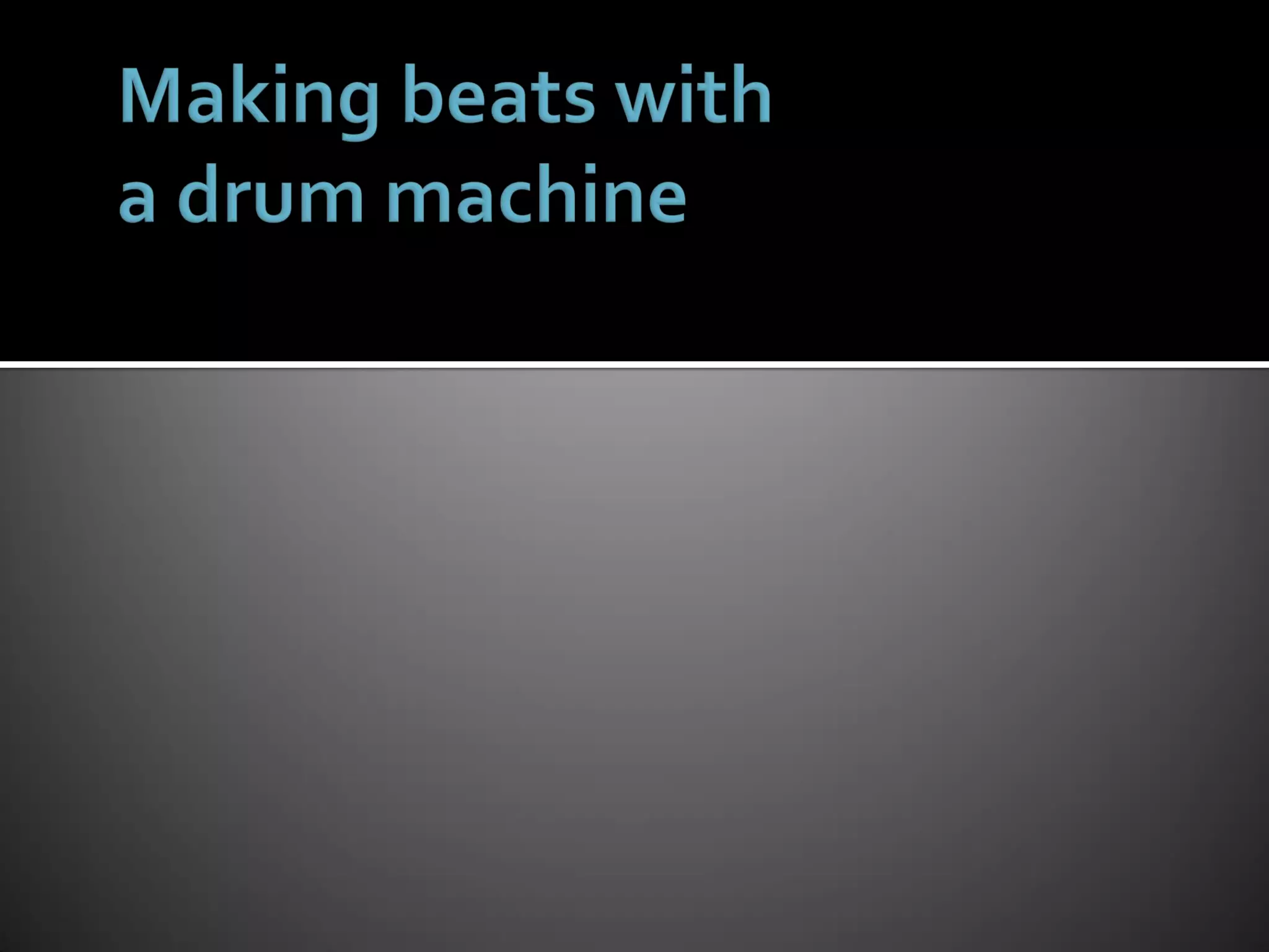 Ableton Lesson 1 Beat Making (electronic music lab) | PDF