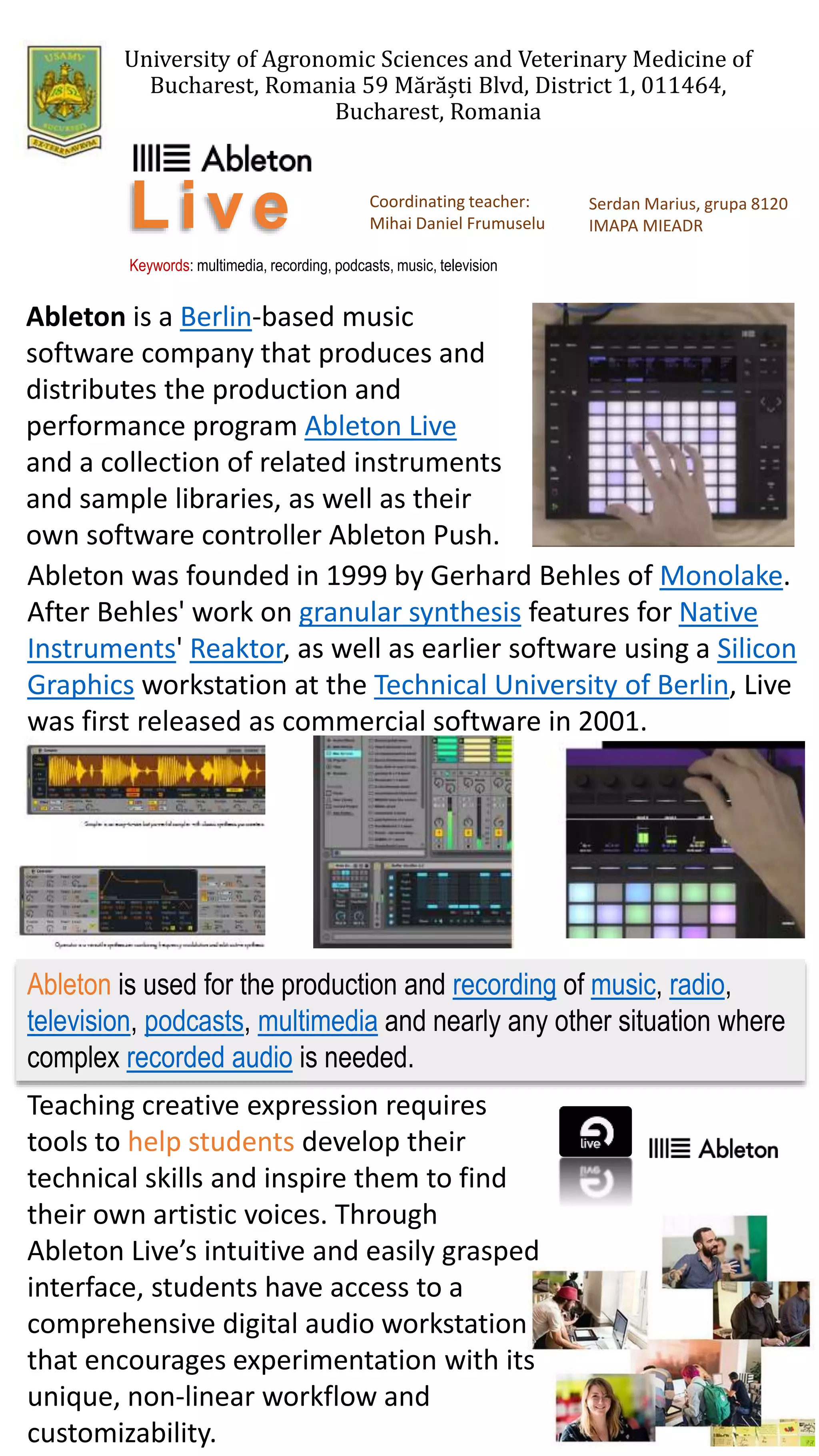 Ableton live | PPTX