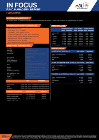 Feb 2023. ABL Funds Manager Report Conventional | PDF