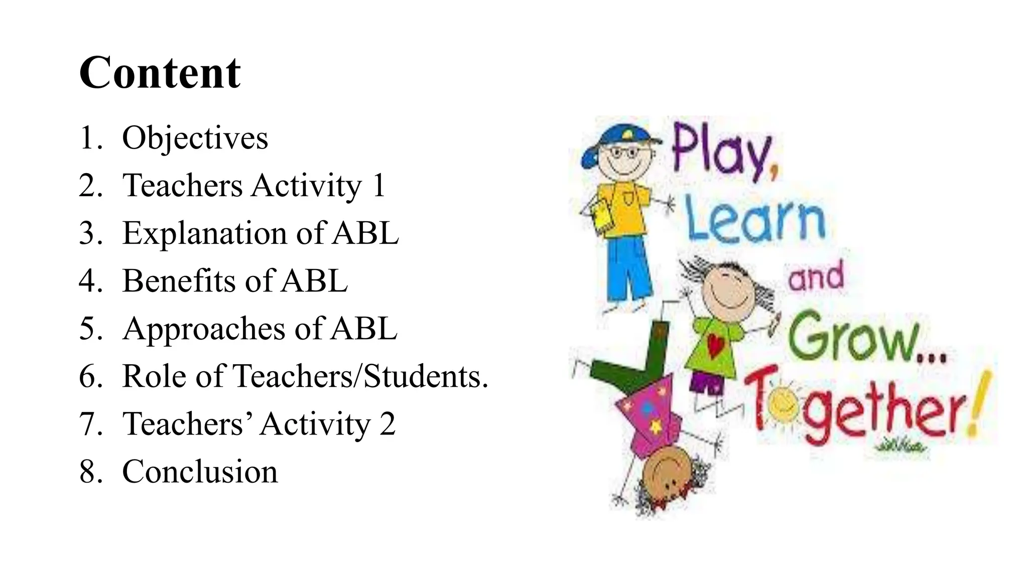 Activity based learning in Early Childhood Education.PPTX