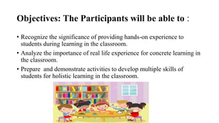 Activity based learning in Early Childhood Education.PPTX