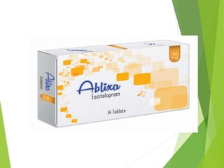 Ablixa ppt (Escitalopram) | PPT