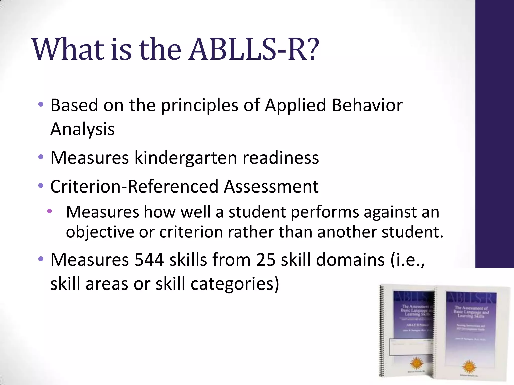 Ablls r part 1 | PPTX