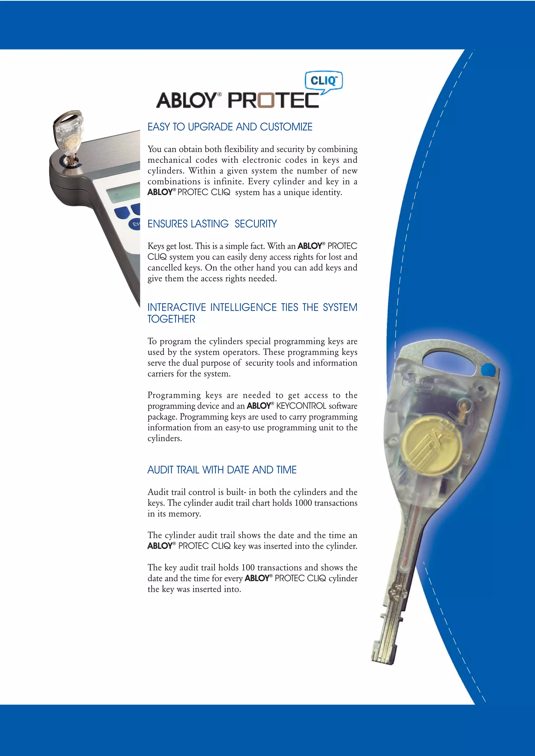 Abloy Smart Disc | PDF