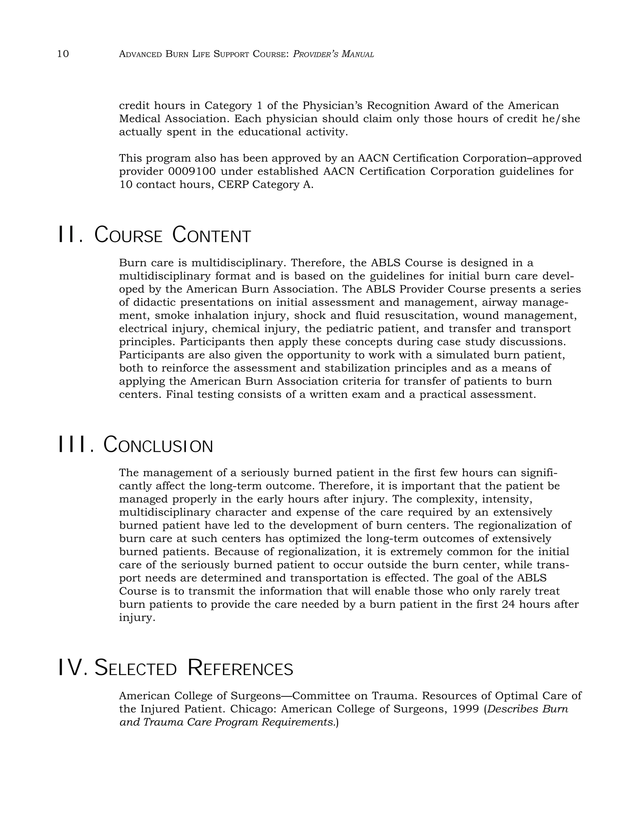 ABLS Course Manual | PDF