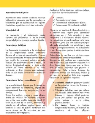 ABLS quemaduras | PDF