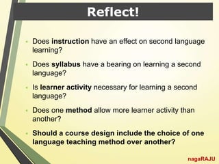 Activity Based Language Teaching | PPTX
