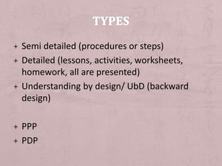 Lesson plans for activity based language teaching | PPTX