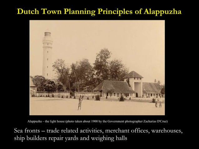 A blueprint for conserving the historic canal precinct of alappuzha ...