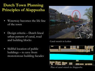 A blueprint for conserving the historic canal precinct of alappuzha ...