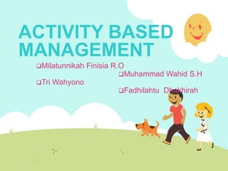 Activity Based Management | PPTX