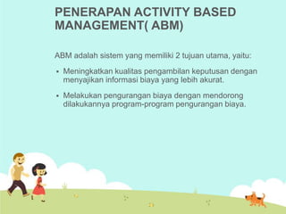 Activity Based Management | PPTX