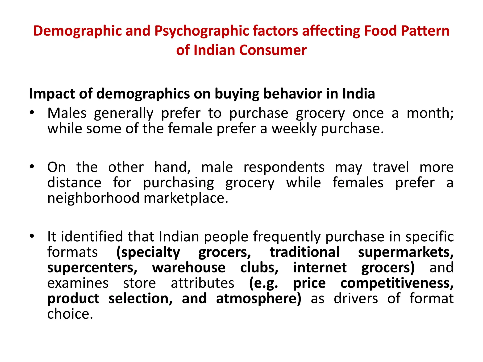 ABM-910 6. Demographic and Psychographic factors affecting Food Pattern ...