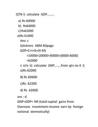 Abm numericals | DOCX