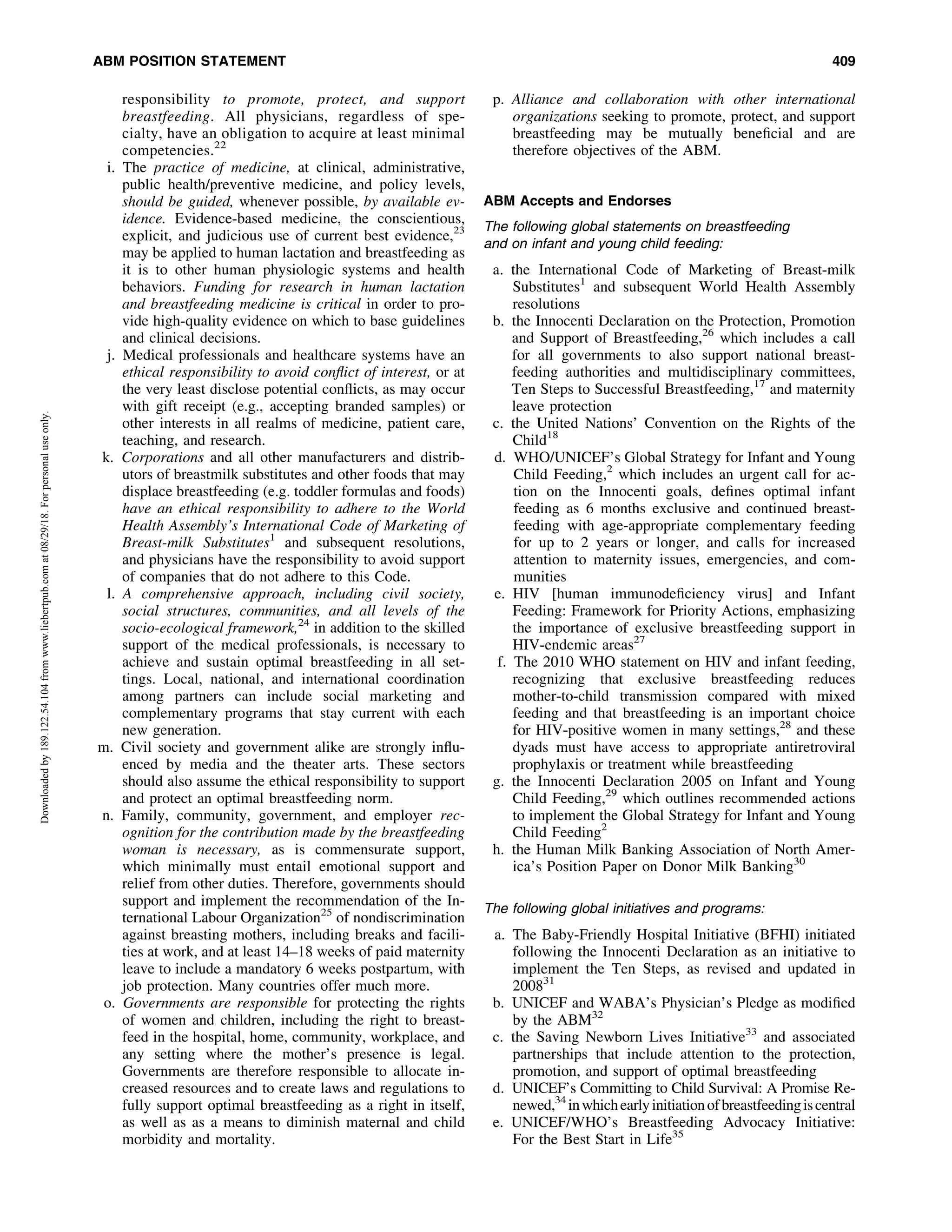 ABM - Academy of Breastfeeding Medicine / Academia de Medicina da ...