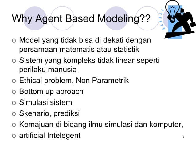 Introduction of Agent Based Modeling (ABM) for Customer Behavior Model | PPT