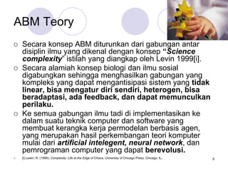 Introduction of Agent Based Modeling (ABM) for Customer Behavior Model | PDF | Business ...