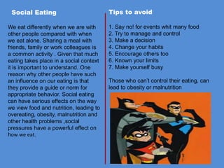 Eating disorder and four types of eating | PPTX