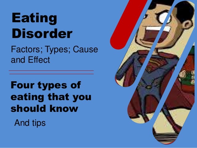Eating disorder and four types of eating