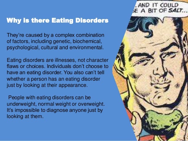 Eating disorder and four types of eating