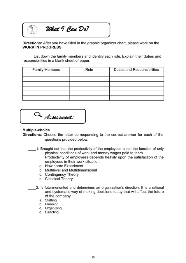 ABM 11_ORGANIZATION AND MANAGEMENT_Q1_W1_Mod1.pdf | Executive ...
