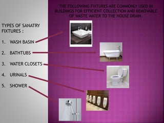 Sanatry Fixtures | PPTX