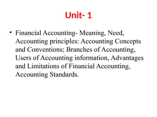 ABM 502 (Unit 1). managerial accounting for MBA students | PPTX