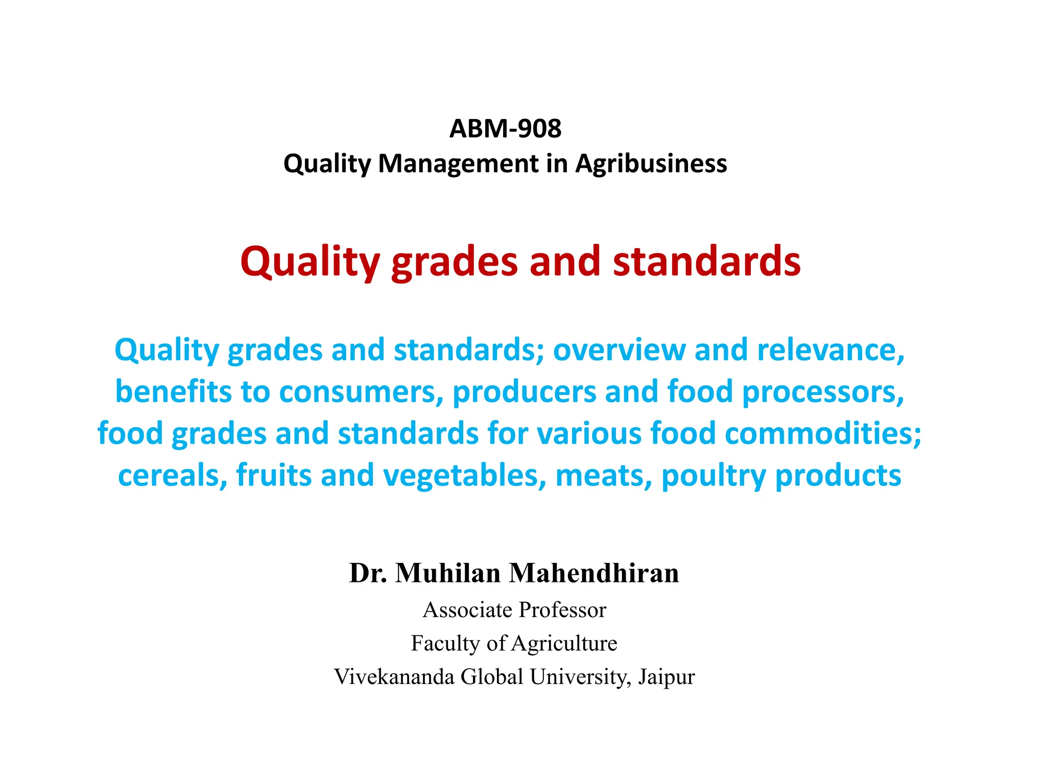 ABM908 5. Quality grades and standards.pptx