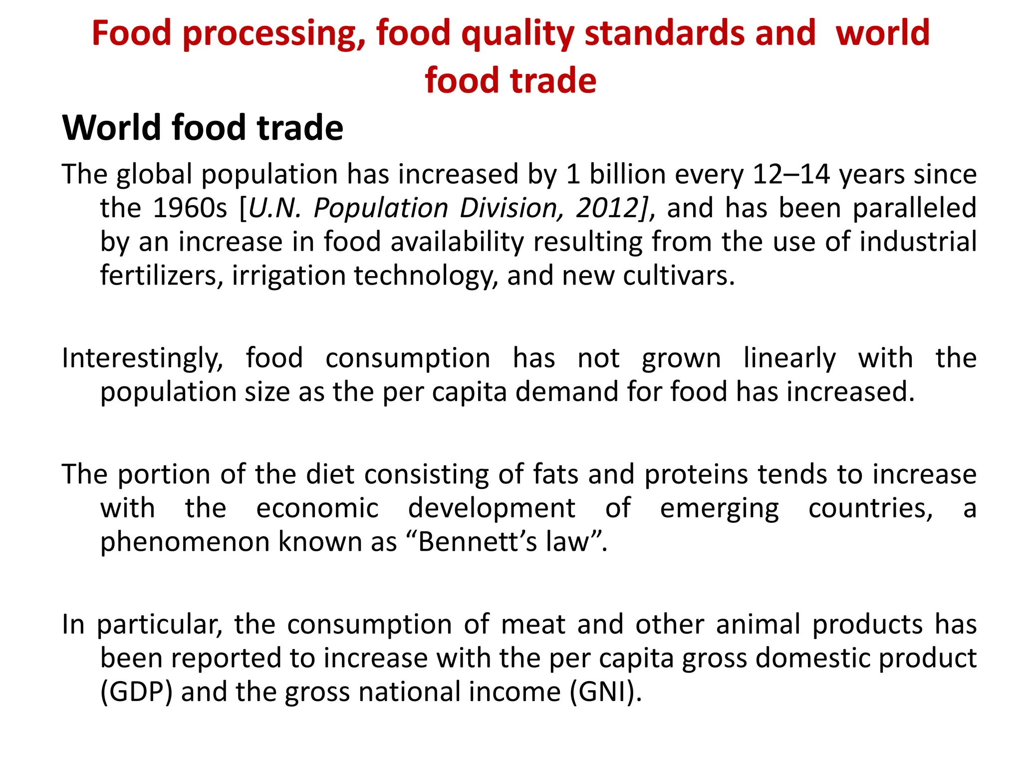 ABM908 7. Food processing, food quality standards and world food trade.pptx