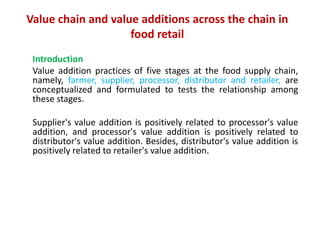 _ ABM910 10. Value chain and value additions across the chain in food ...