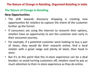 ABM910 3. The Nature of Change in Retailing, Organized Retailing in ...