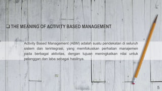 Abm akuntansi manajemen | PPTX