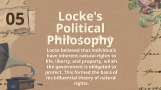 Life and works of John LOCKE in Philosophy | PPTX