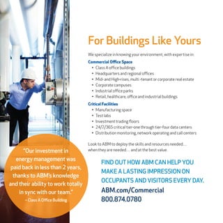 ABM CRE Brochure | PDF