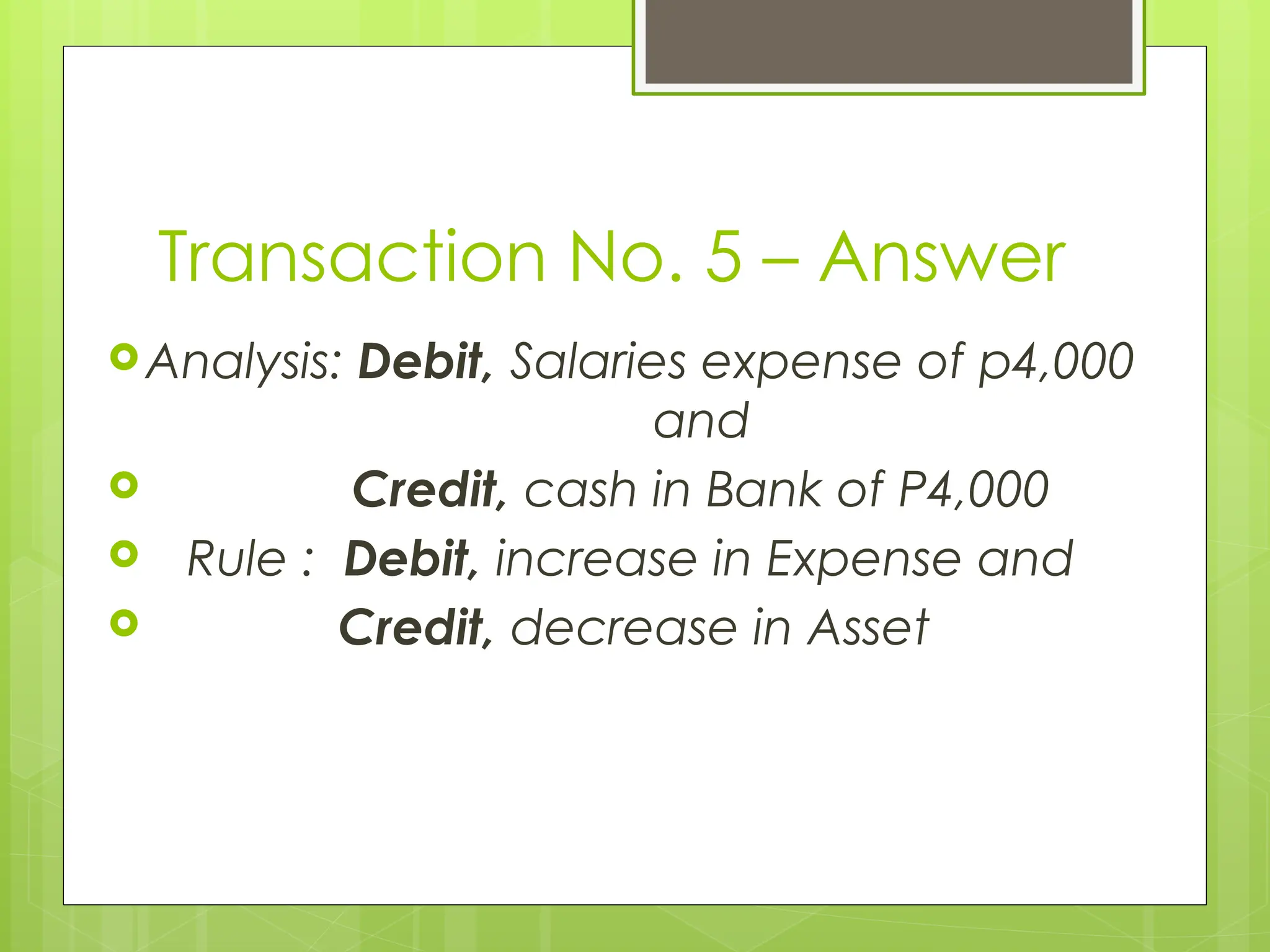 The Rules of Debit and Credit in Accounting | PPTX