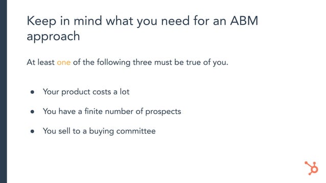 ABM Fundamentals with HubSpot | PPT