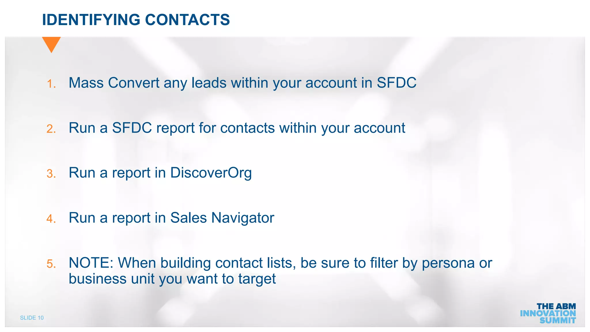 Account-Based Sales Development and ABM: How to Create the Perfect ...