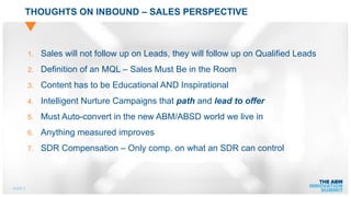 Account-Based Sales Development and ABM: How to Create the Perfect ...