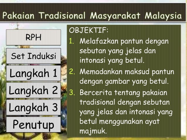 BMM 3106: Abm IT (pakaian tradisional) | PPTX