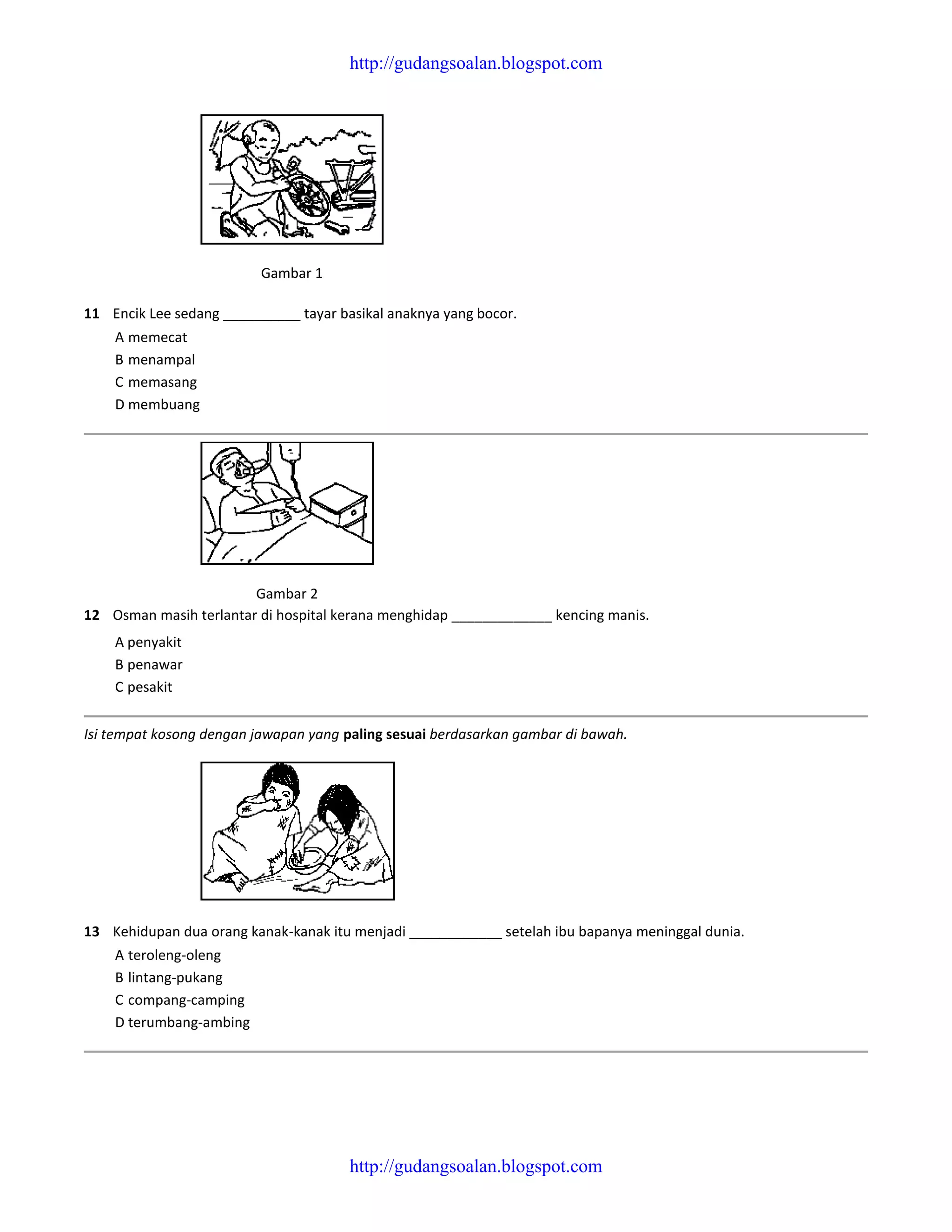 A bmk1 ujianupsr_set4_08 | PDF