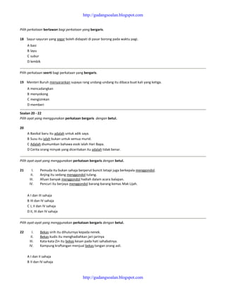 A bmk1 ujianupsr_set4_08 | PDF