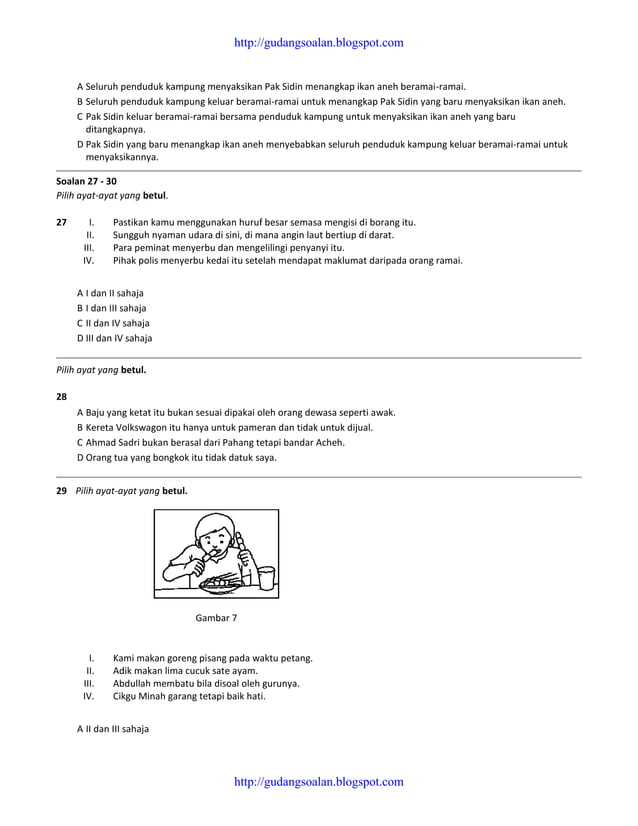 A bmk1 ujianupsr_set4_08 | PDF