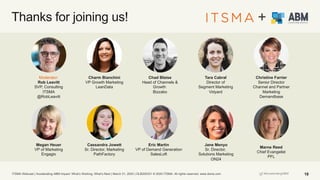 Accelerating ABM Impact: What's Working, Whats's Next | PPT