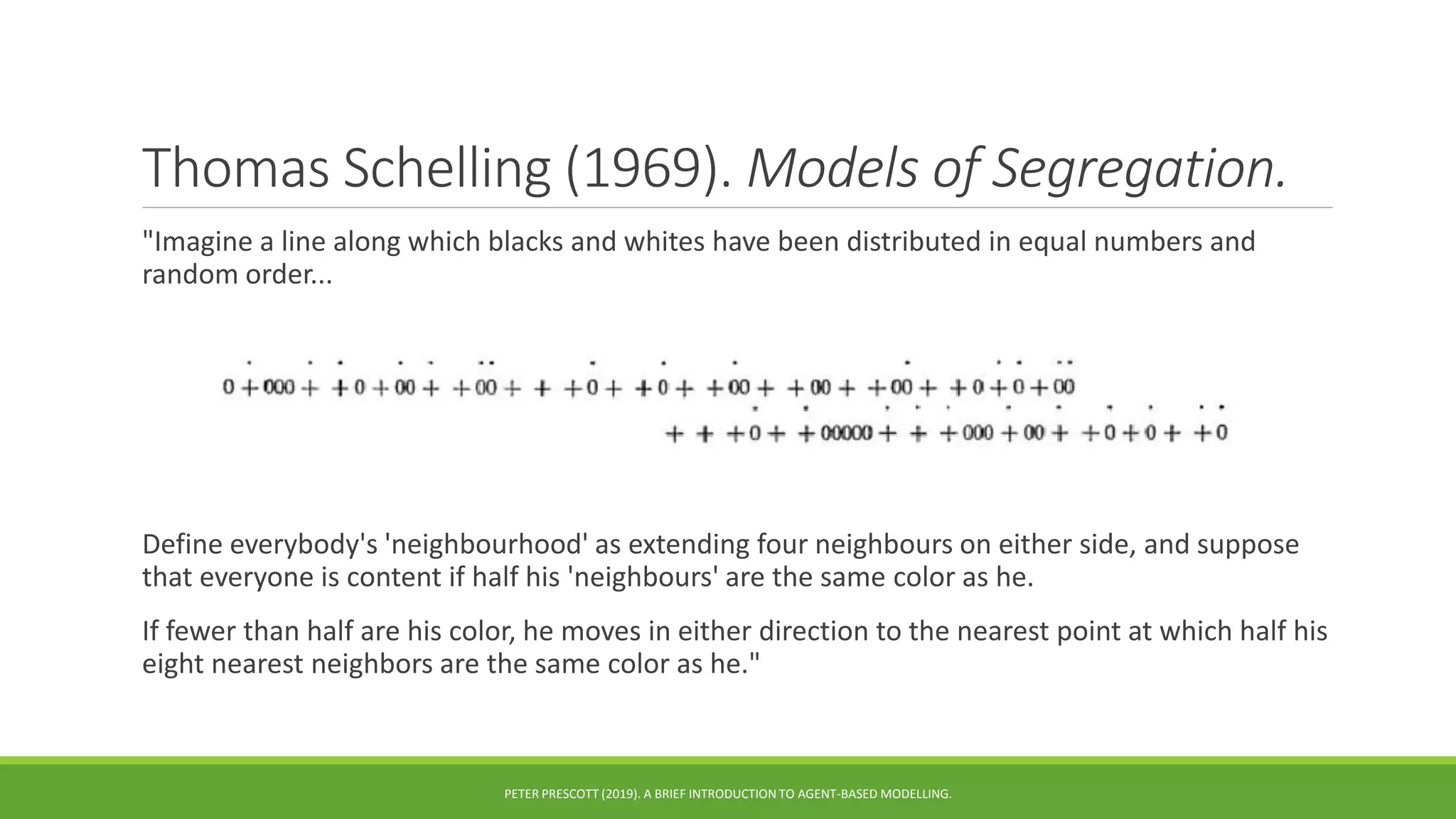 A Brief Introduction to Agent-Based Modelling | PPTX