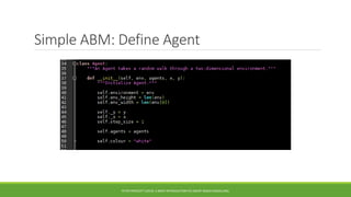 A Brief Introduction to Agent-Based Modelling | PPTX