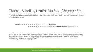 A Brief Introduction to Agent-Based Modelling | PPTX
