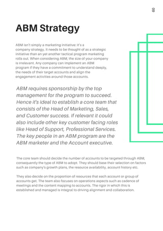Unstoppable ABM | The Account-based Marketing playbook | Recotap | PDF
