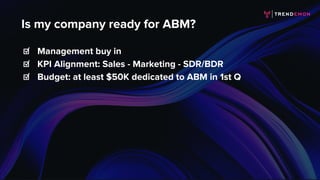 Onboarding ABM - Insights from Checkpoint & Jfrog | PPT